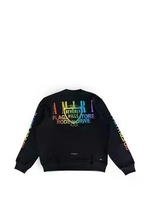 Amiri Rainbow Beverly Hills Logo-print Sweater