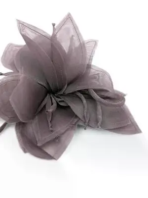 Antonelli Firenze Victoria Floral-applique Trailing Brooch - Purple