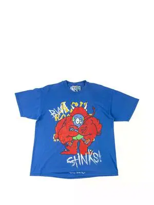 BETTER WITH AGE Graphic-print T-shirt - Blue