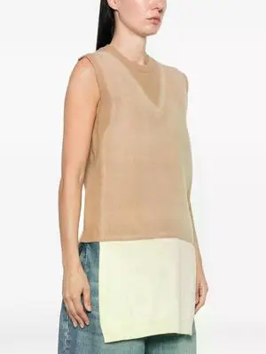 MAISON MARGIELA Trompe L'oeil Layered Sweater