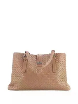 Bottega Veneta Intrecciato Nappa Roma Medium Tote Bag
