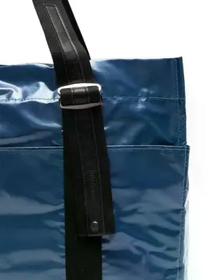 JACK GOMME Caly Metallic-effect Tote Bag