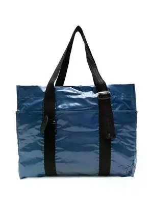 JACK GOMME Metallic Tote Bag - Blue
