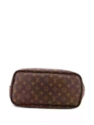 LOUIS VUITTON Neverfull Bandouliere Inside Out Monogram Canvas And Textile Mm Tote Bag - Brown