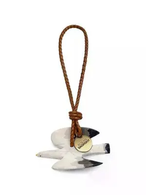 Ruslan Baginskiy Flying Seabird Wood Bag Charm