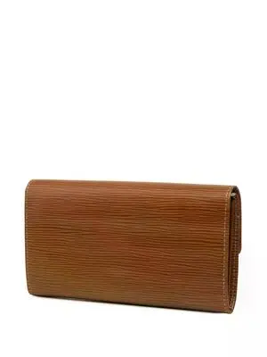 LOUIS VUITTON 2006 Epi Sarah Wallet Long Wallets