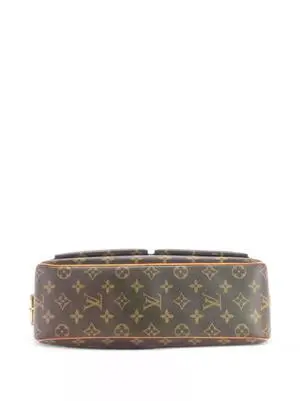 LOUIS VUITTON Monogram Canvas Shoulder Bag - Brown
