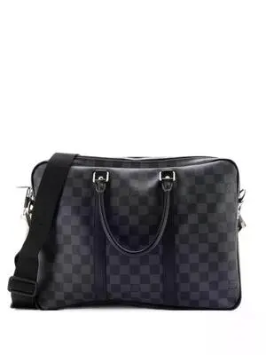 LOUIS VUITTON Porte-documents Voyage Briefcase Damier Graphite Pm Business Bag