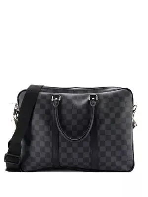 LOUIS VUITTON Damier Graphite Pm Porte-documents Voyage Briefcase - Black