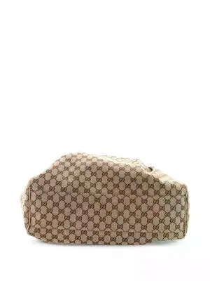 Gucci Sukey Gg Canvas With Leather Large Tote Bag