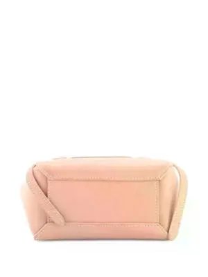 Celine Belt Bag Textured Leather Pico Shoulder Bag - Neutrals