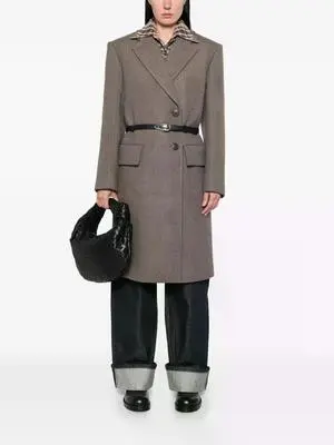 Seafarer Double-breasted Belted Coat