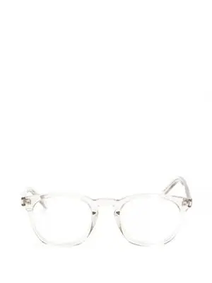 Saint Laurent Round-frame Glasses - Neutrals