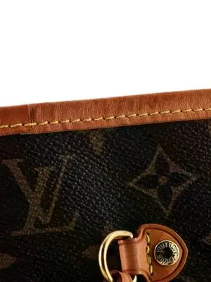 LOUIS VUITTON Neverfull Nm Monogram Canvas Mm Tote Bag - Brown