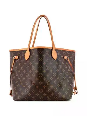 LOUIS VUITTON Monogram Canvas Tote Bag - Brown