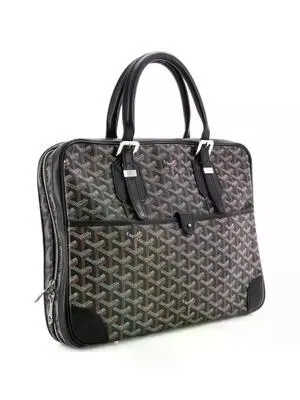 Goyard Ambassade Briefcase Coated Canvas Pm Business Bag
