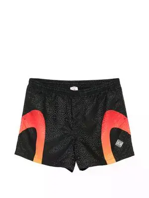 Casablanca Monogram Jacquard Swim Shorts - Black