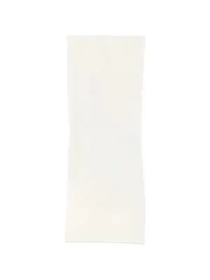 JOSEPH Ribbed-knit Scarf - White