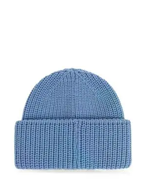 Dsquared2 Logo-patch Ribbed-knit Beanie Hat