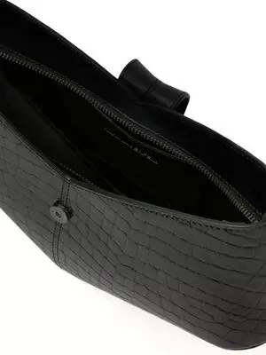 Karl Lagerfeld K/autograph Croc-effect Leather Shoulder Bag