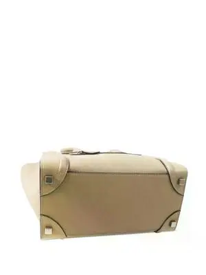 Celine 2019 Micro Drummed Calfskin Luggage Tote Bag