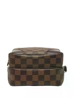 LOUIS VUITTON 2009 Damier Ebene Amazone Crossbody Bag