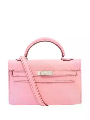 Hermès 2011 Epsom Micro Kelly Sellier 15 Satchel