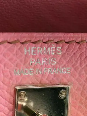 Hermès 2011 Epsom Micro Kelly Sellier 15 Satchel