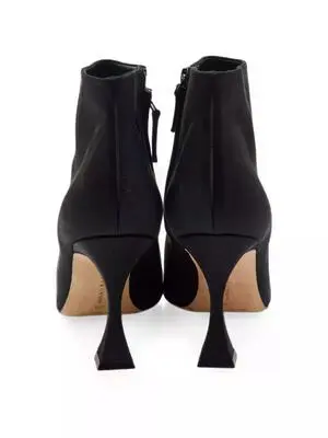 Manolo Blahnik Cantita Crystal-embellished Ankle Boots