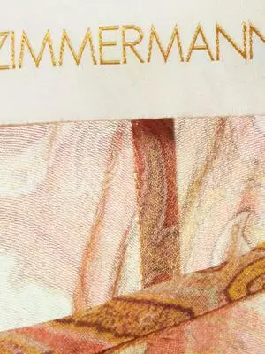 Zimmermann Paisley-print Long-sleeve Maxi Dress