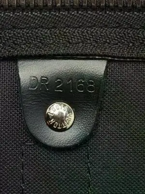 LOUIS VUITTON 55 Keepall Bandoulière Damier Graphite Holdall - Grey