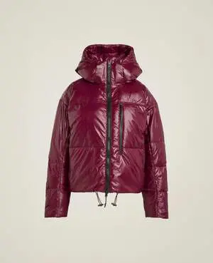 Stella McCartney Adidas Padded Winter Jacket - Maroon