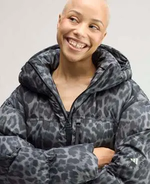 Stella McCartney Adidas Printed Padded Winter Jacket