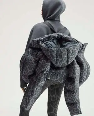 Stella McCartney Adidas Printed Padded Winter Jacket