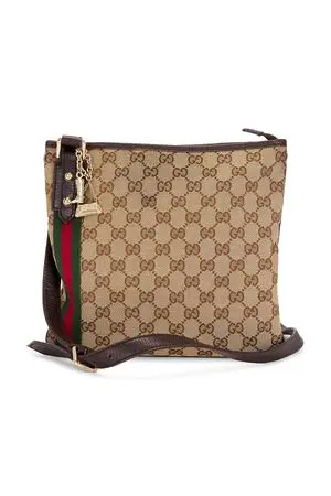 Gucci Gold Tone Cross Body Bags