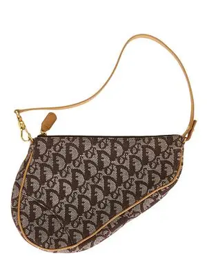 FWRD RENEW Dior Diorissimo Pochette Saddle Bag