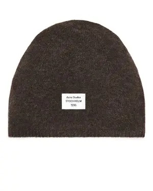 Acne Studios Kassias Beanie - Walnut Brown