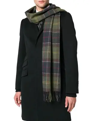 Barbour Wool Tartan Scarf