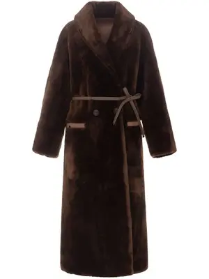 URBANCODE Long Reversible Coat - Brown