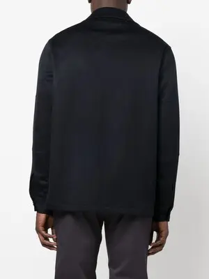 Zegna Cashmere Overshirt Oasi - Black