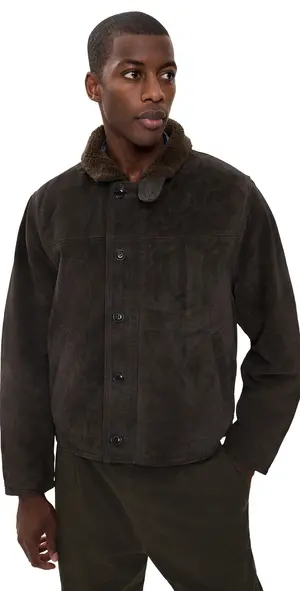 Citizens Of Humanity Deck Suede Jacket - Brown