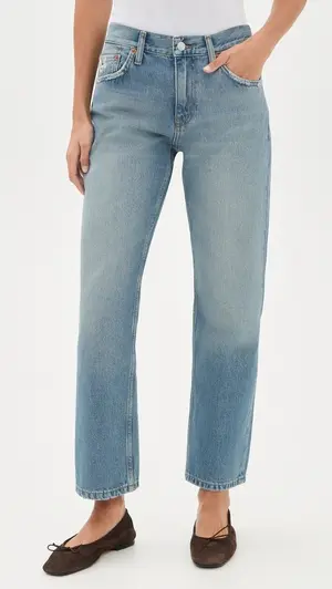 RE/DONE Blondie Straight Jeans