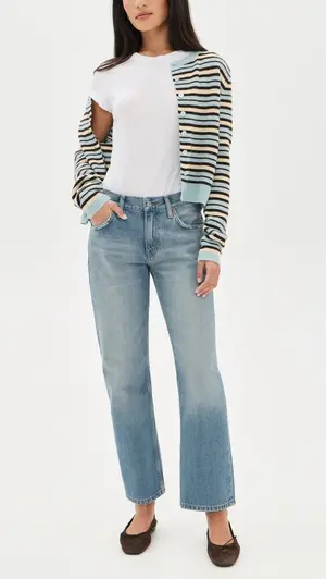 RE/DONE Blondie Straight Jeans