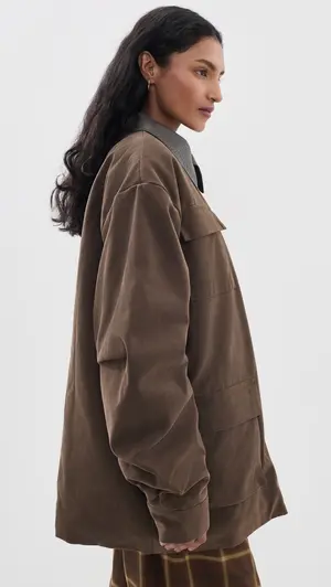 Source Unknown Baia Fleece Barn Jacket