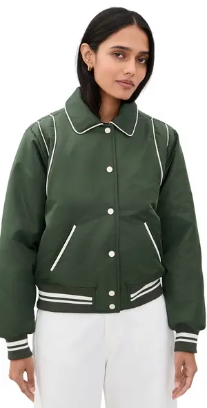 Blanknyc Game Face Bomber Jacker