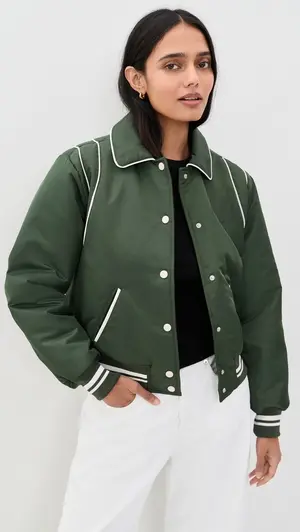 Blanknyc Game Face Bomber Jacker