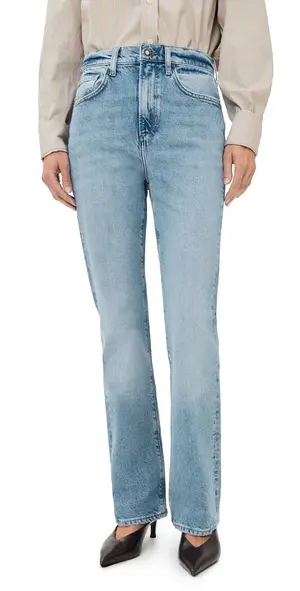 FAVORITE DAUGHTER The Petite Shortie Valentina Boot Jeans