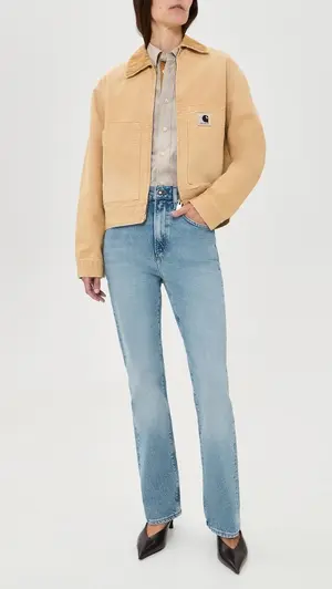 FAVORITE DAUGHTER The Petite Shortie Valentina Boot Jeans