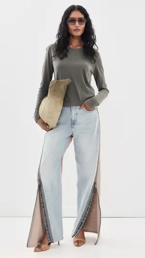 HAIKURE Bonnie Zip Jeans