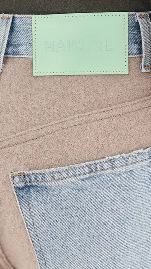 HAIKURE Bonnie Zip Jeans